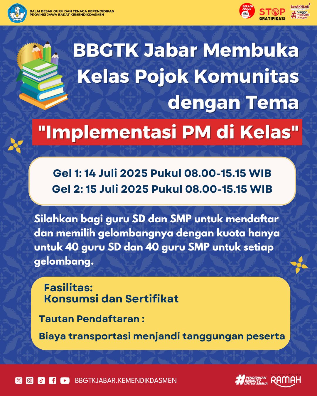 Pojok Komunitas : Implementasi Pembelajaran Mendalam untuk Guru SD dari ...